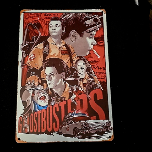 Posters and more | Wall Decor | Ghostbusters Movie Aluminum Decorative ...